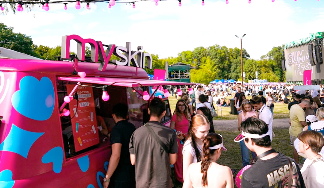MySkin la Summer Fest 2025: Beauty Lounge, SPF-station și distracții ...